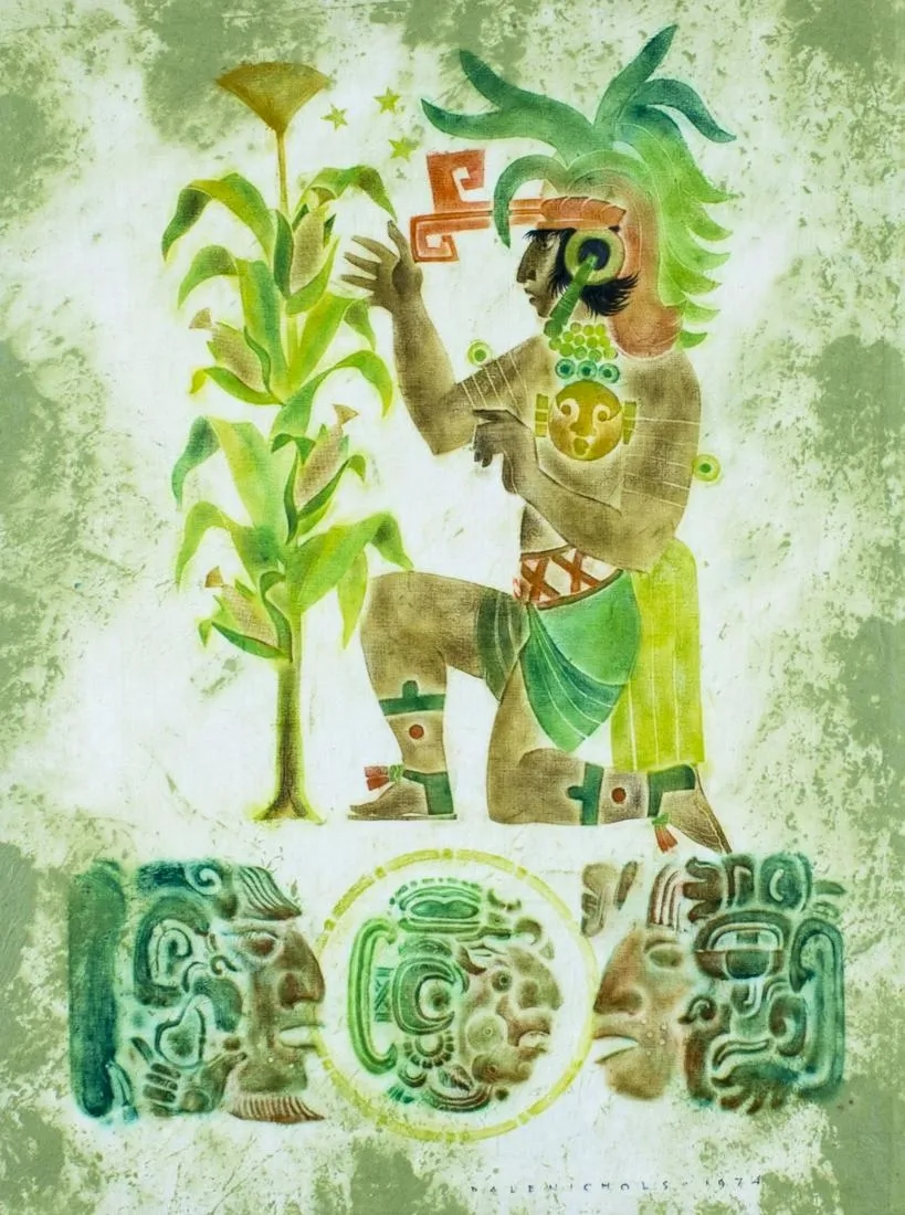 Dale Nichols | Worship of the Corn (1978) | MutualArt