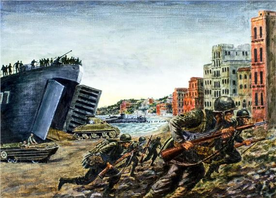David K. Stone | Invasion of Anzio (1993) | MutualArt