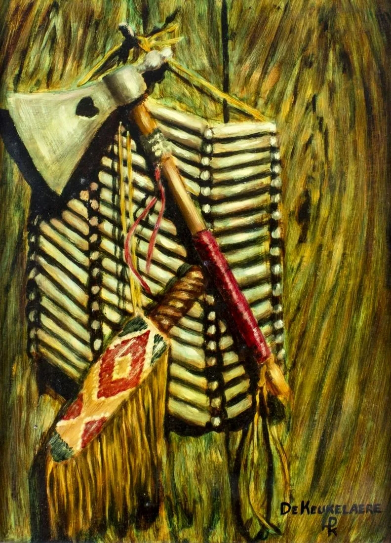 Harry de Keukelaere | Still Life with Tomahawk | MutualArt