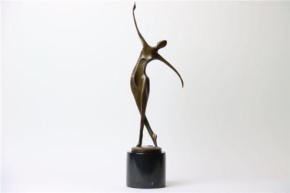 Milo Martin | MILO (1893-1970), Femme nue stylisée dansant,... - Lot ...