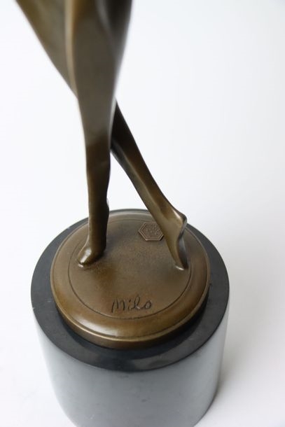 Milo Martin | MILO (1893-1970), Femme nue stylisée dansant,... - Lot ...