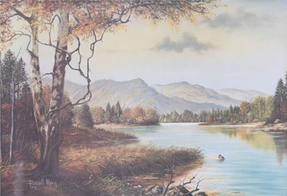 Russell May | Riverscape | MutualArt