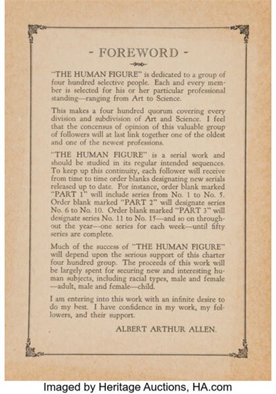 Albert Arthur Allen | The Human Figure, Series No. 15, Part 3 (Alla ...
