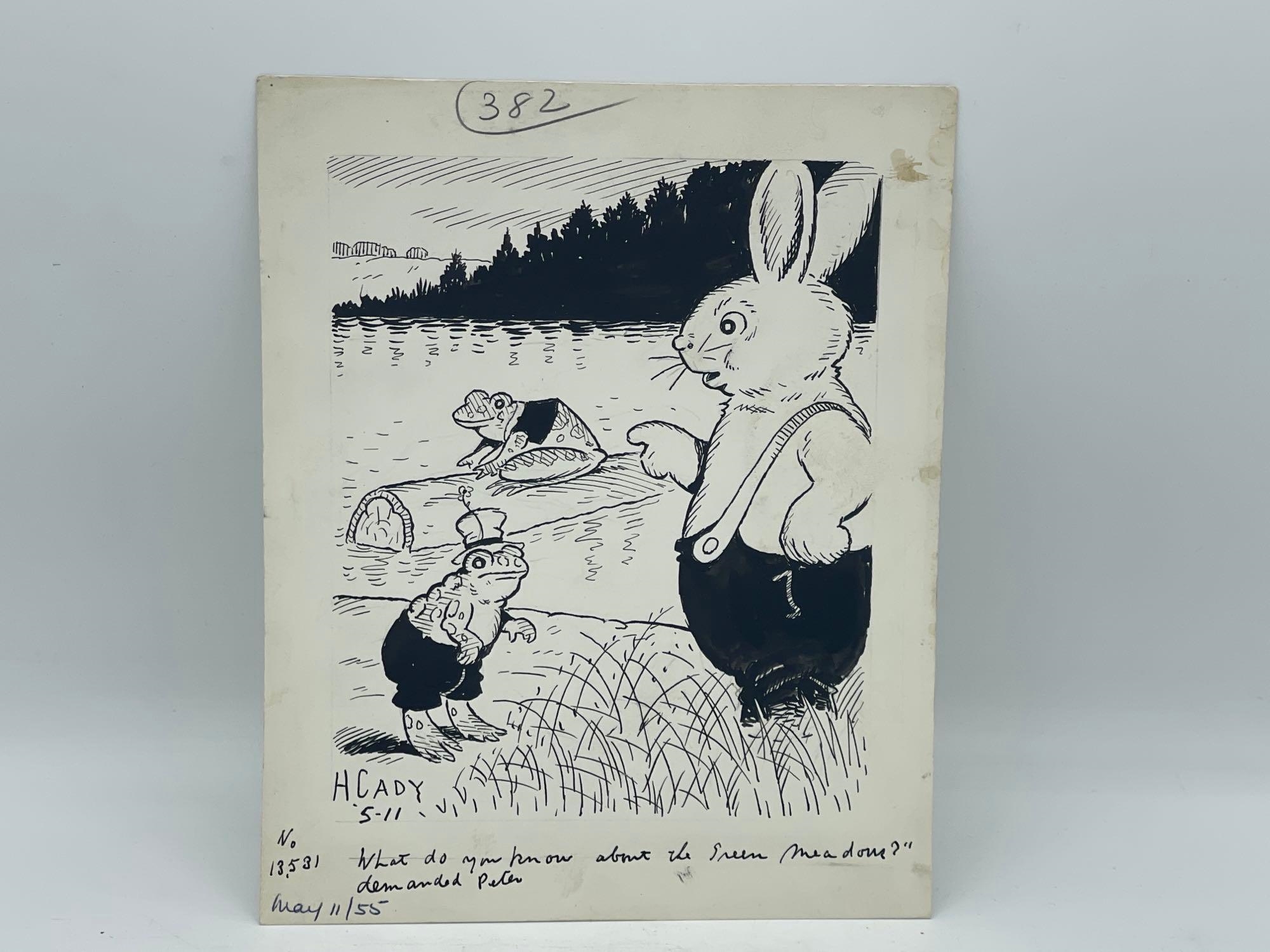 Harrison Cady | 3 Harrison Cady Signed Illustrations | MutualArt