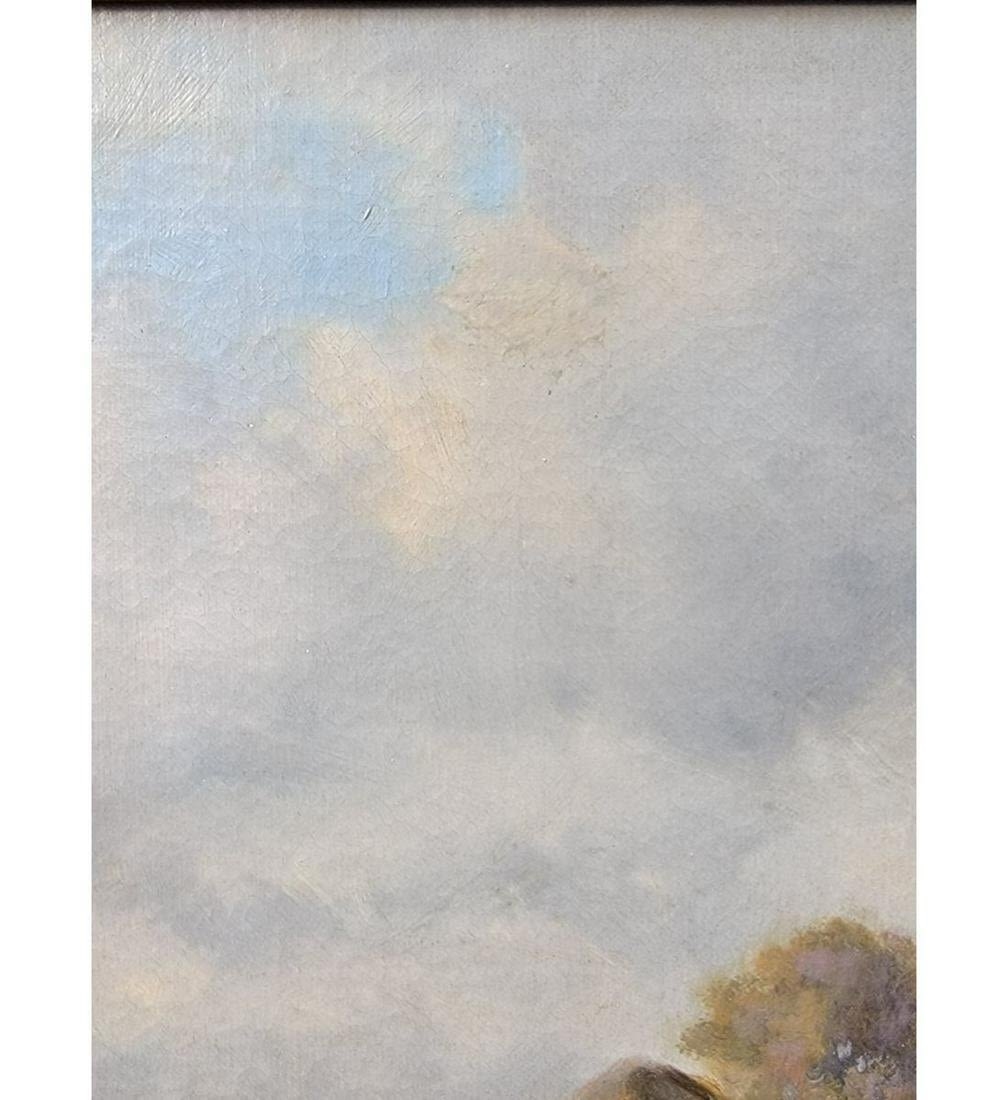 Claude Cardon | British-Claude Cardon Oil On Canvas Landscape Farm ...