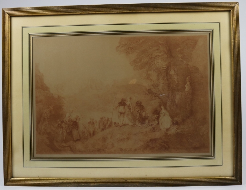 Jean-Antoine Watteau | The Embarkation for Cytherea | MutualArt