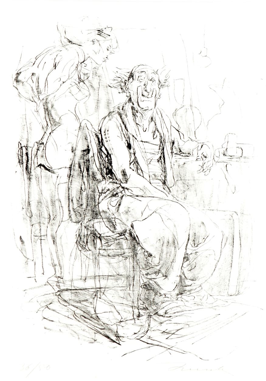 Wilhelm Martin Busch | Zirkusszenen. (1908) | MutualArt