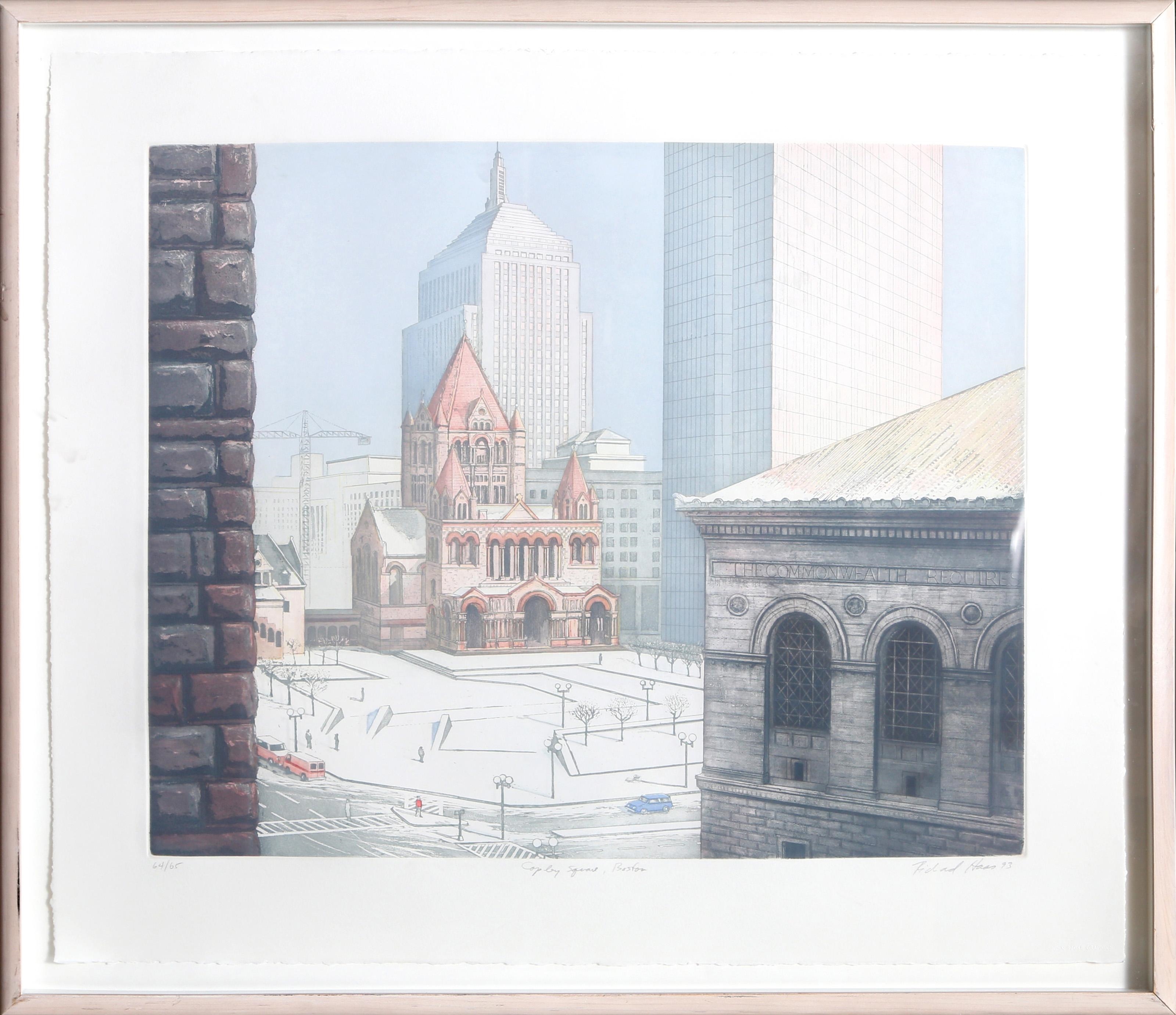 Richard Haas | COPLEY SQUARE (1993) | MutualArt