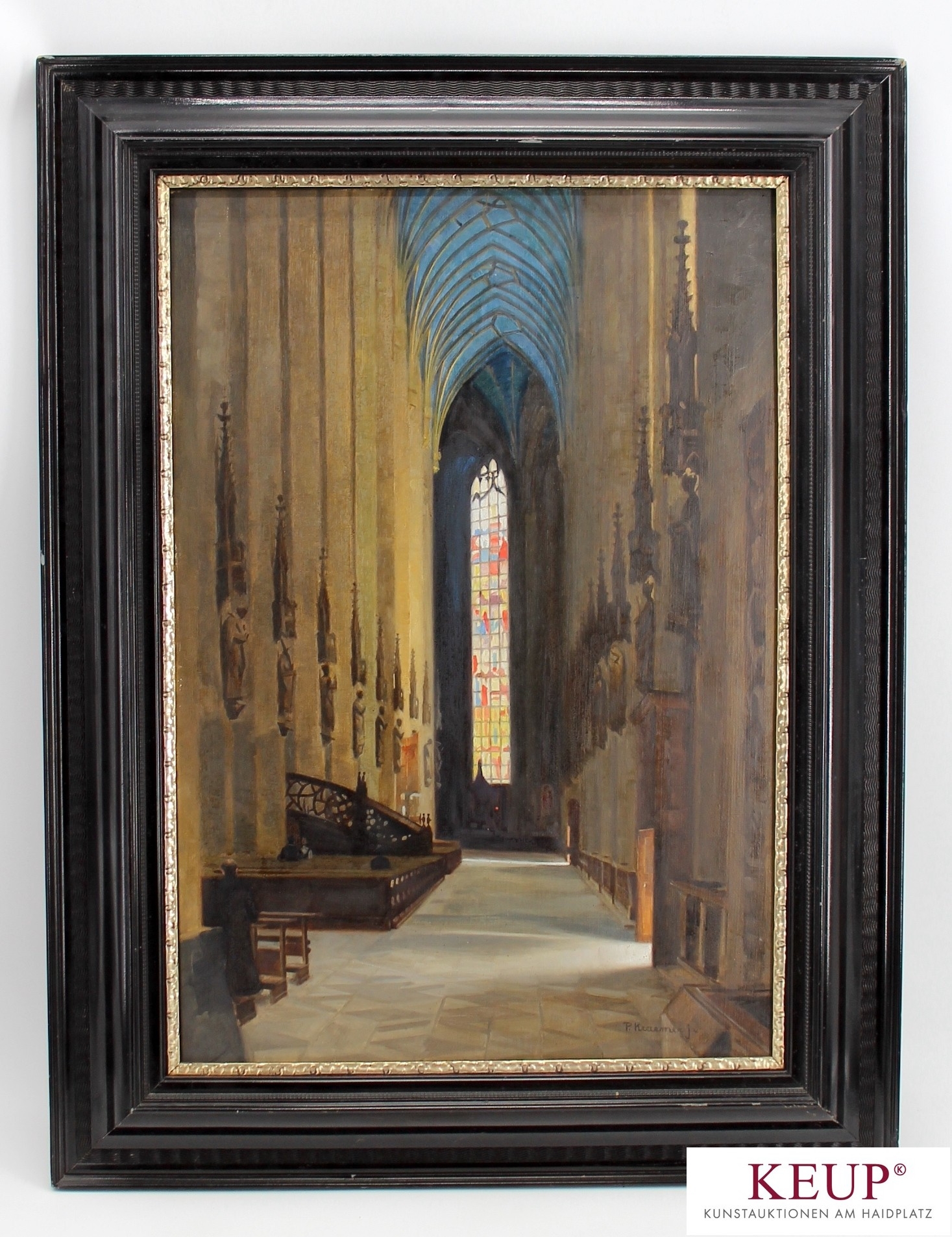 Peter Kraemer Ii | ''Dominterieur - wohl Frauenkirche in München ...