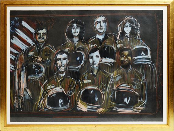 Antoni Sulek | Challenger Mission Lineup (1989) | MutualArt