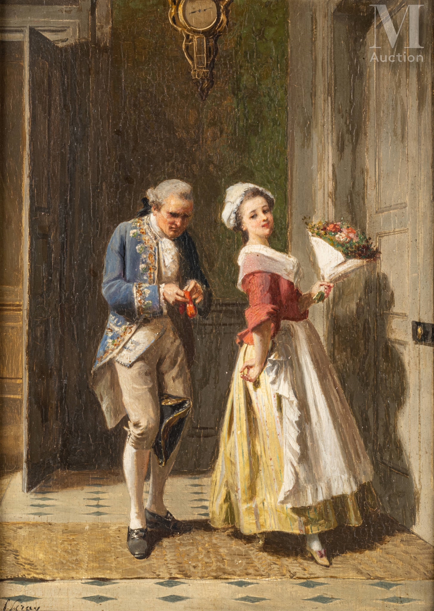 Prudent Louis Leray | Huile sur panneau | MutualArt