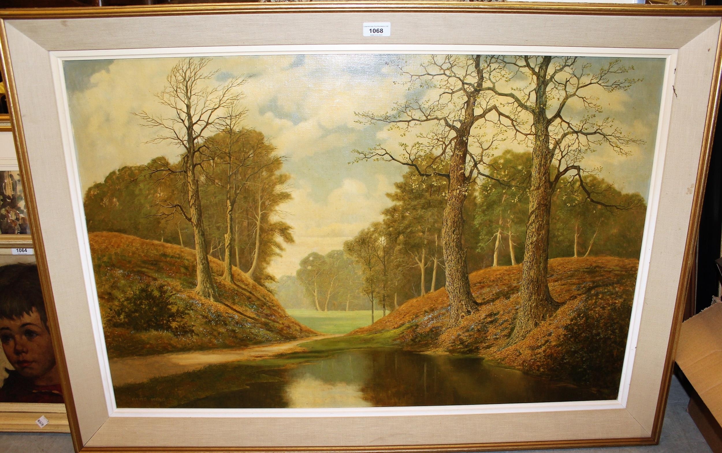 David Mead | oil on canvas | MutualArt