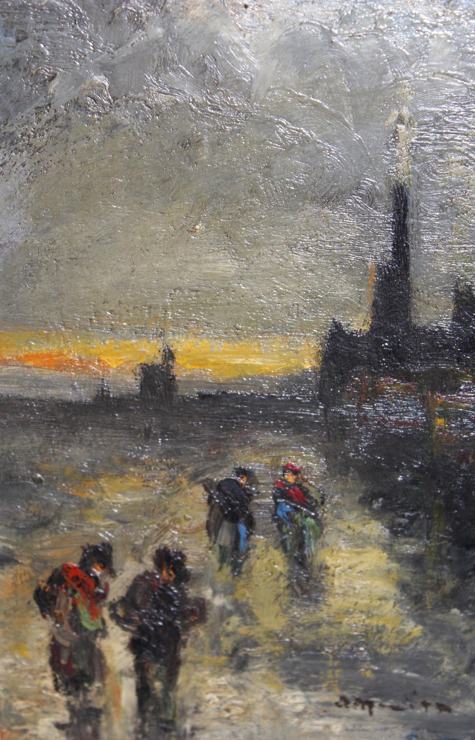 Thomas Edwin Mostyn | small oil painting on panel | MutualArt