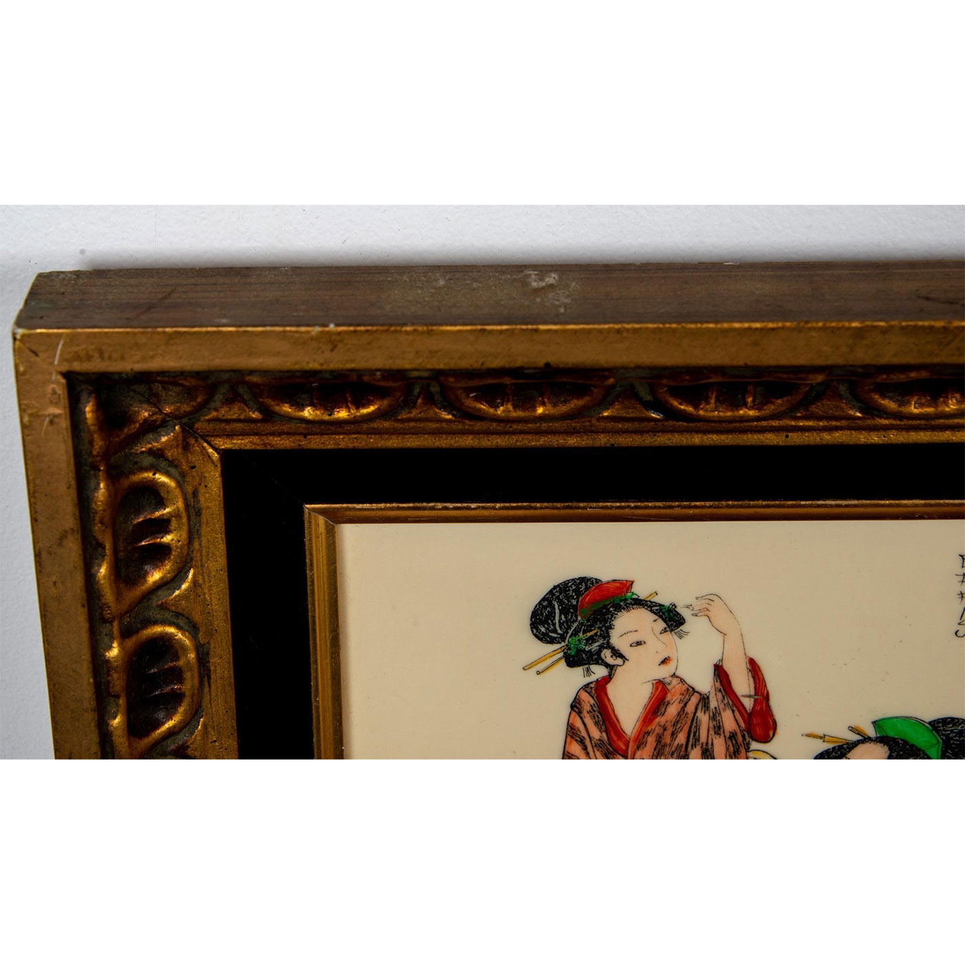 Janet Edris | Depicting two ladies in traditional Japanese costumes ...