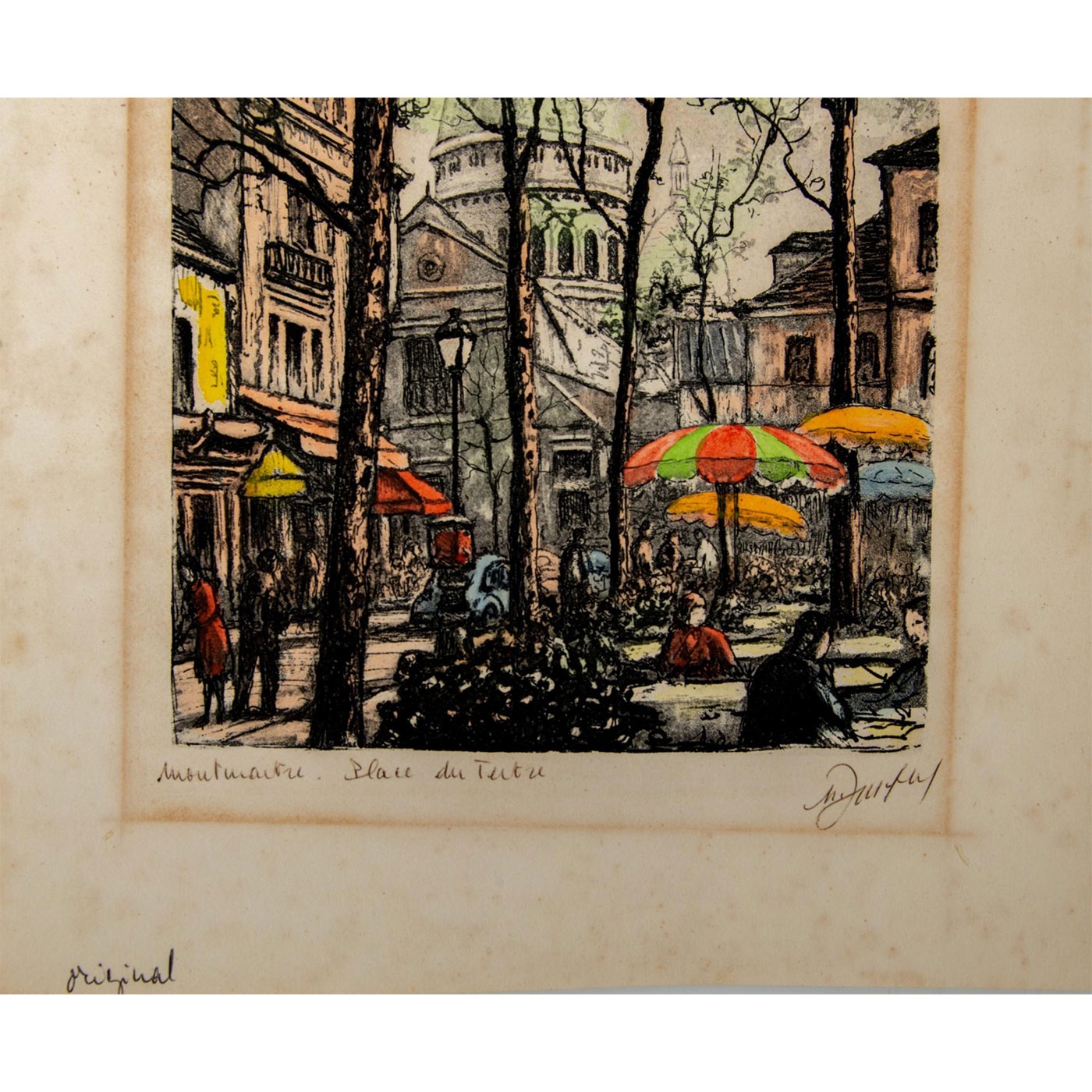Maurice Jacque | Antique hand colored engraving | MutualArt