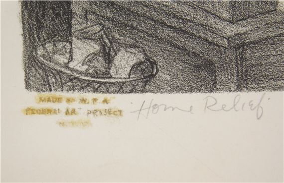 Don Freeman | Home Relief Station (1936) | MutualArt