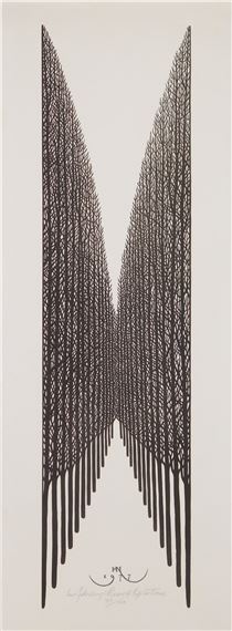 Jacques Hnizdovsky | Poplar Trees (1977) | MutualArt