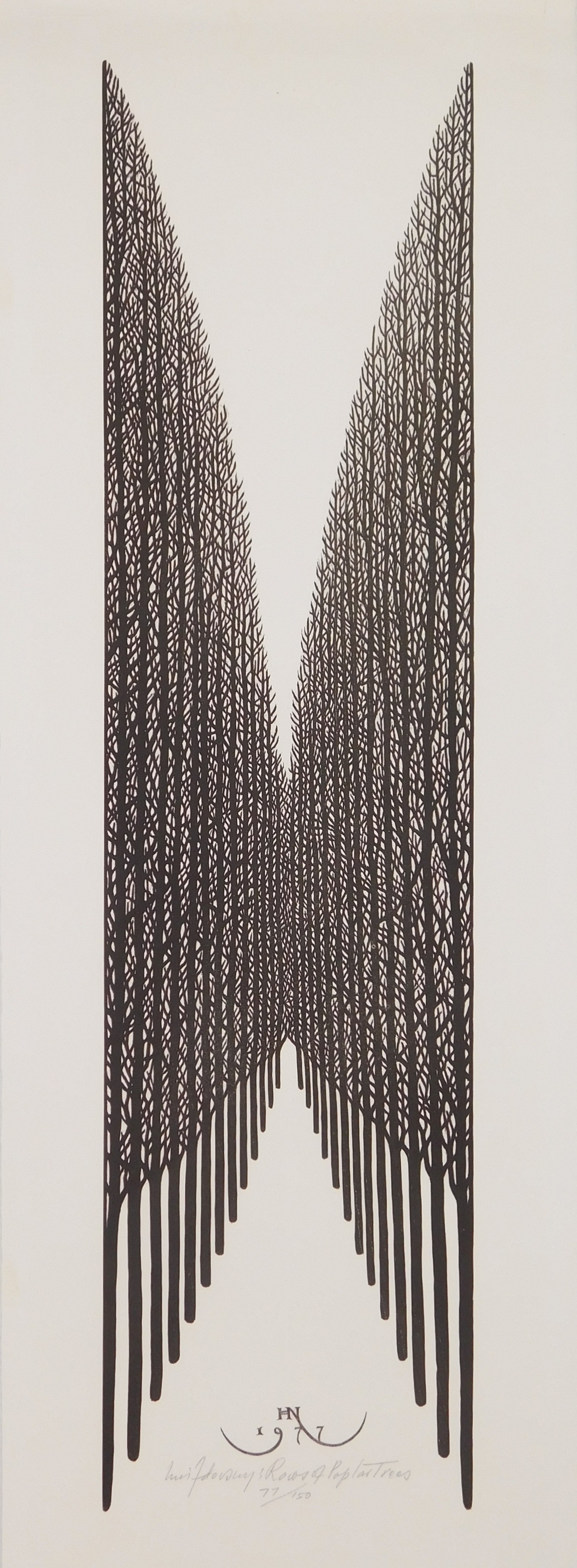 Jacques Hnizdovsky | Poplar Trees | MutualArt