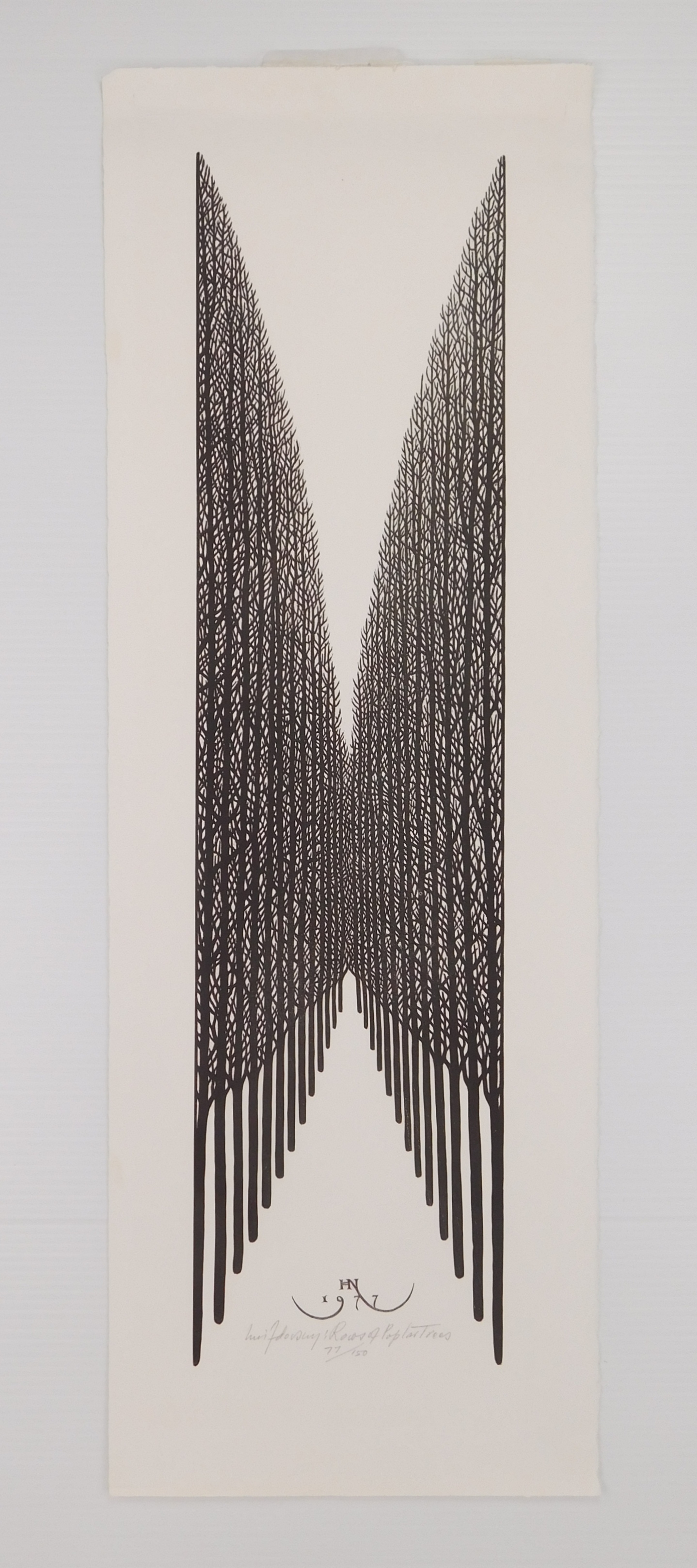 Jacques Hnizdovsky | Poplar Trees (1977) | MutualArt