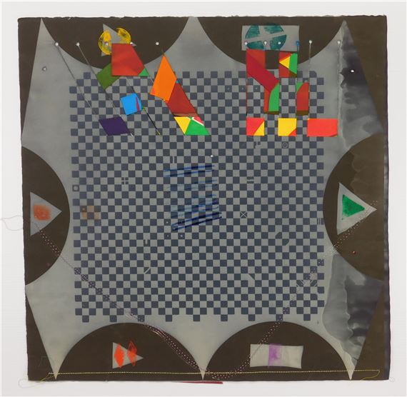 Alan Shields | Sun Moon Title Page (1971) | MutualArt