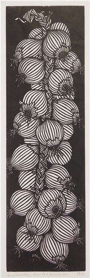 Jacques Hnizdovsky | Braided Onions (1971) | MutualArt