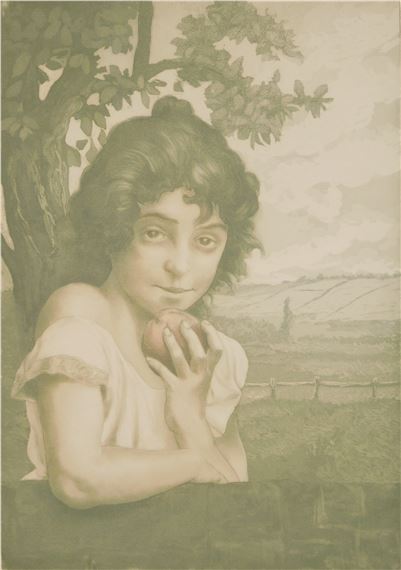 Charles Maurin | La Belle Pomme | MutualArt