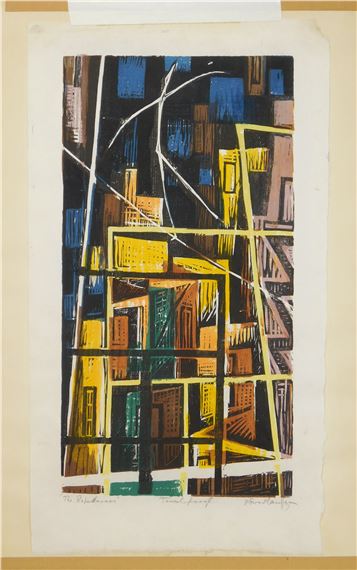 Isac Friedlander | The Rope Dancer (1957) | MutualArt