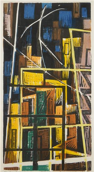 Isac Friedlander | The Rope Dancer (1957) | MutualArt