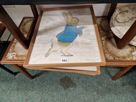 Beatrix Potter | SIX FRAMED PRINTS OF BEATRIX POTTER CHARACTERS ...