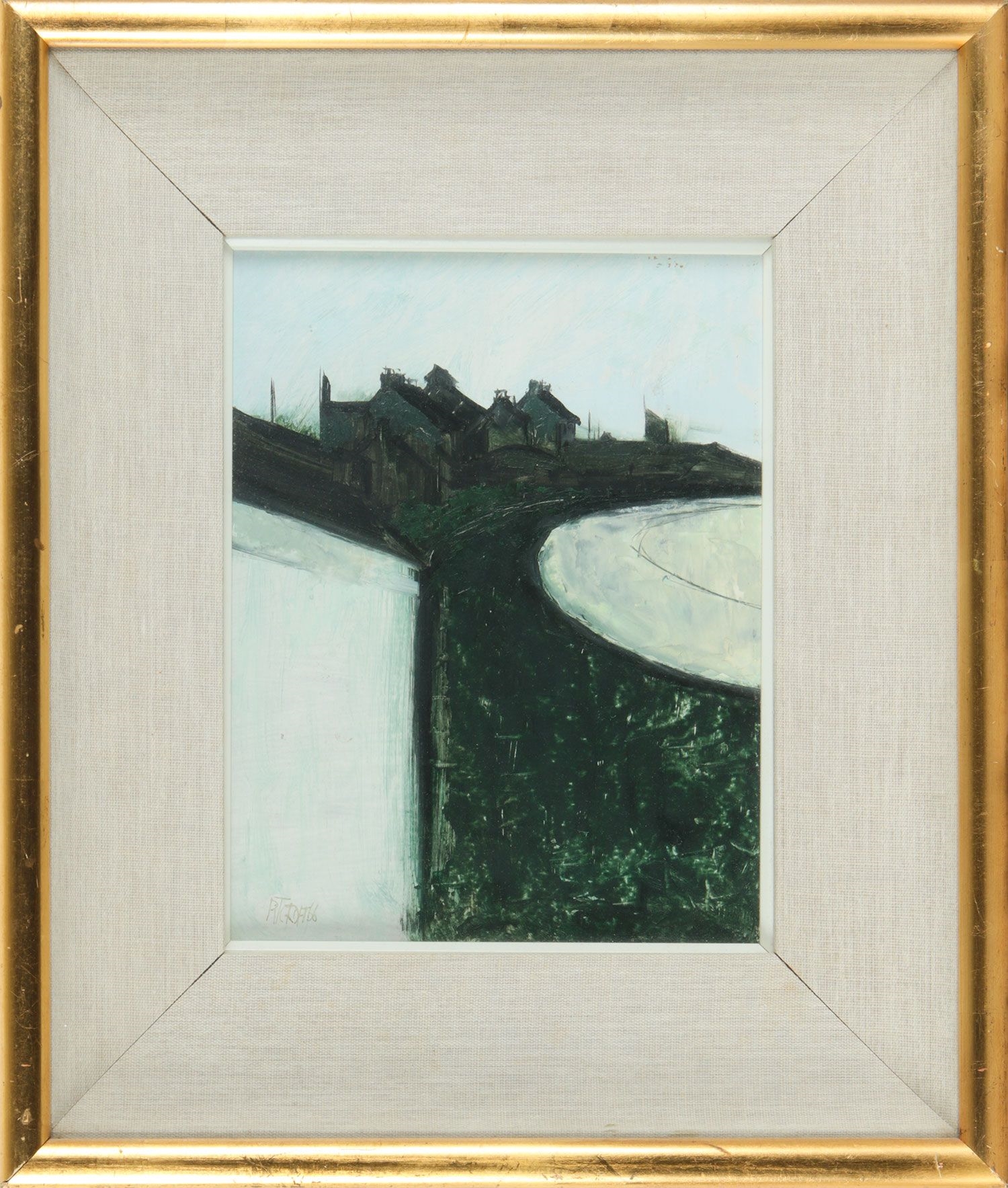 Richard Croft | A ROW OF HOUSES (1966) | MutualArt