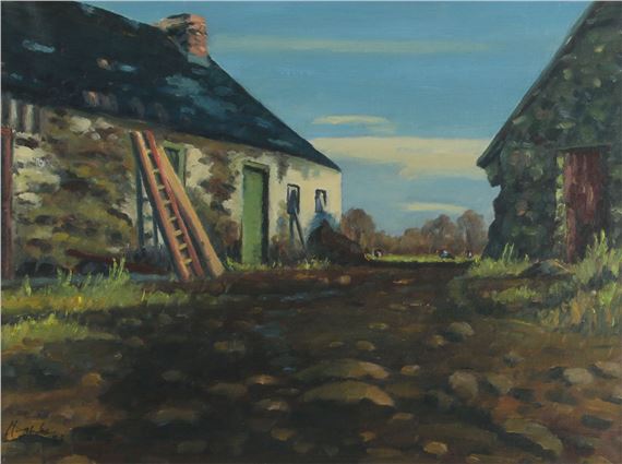 Wilfred J. Haughton | COUNTY ANTRIM FARMHOUSE (1968) | MutualArt