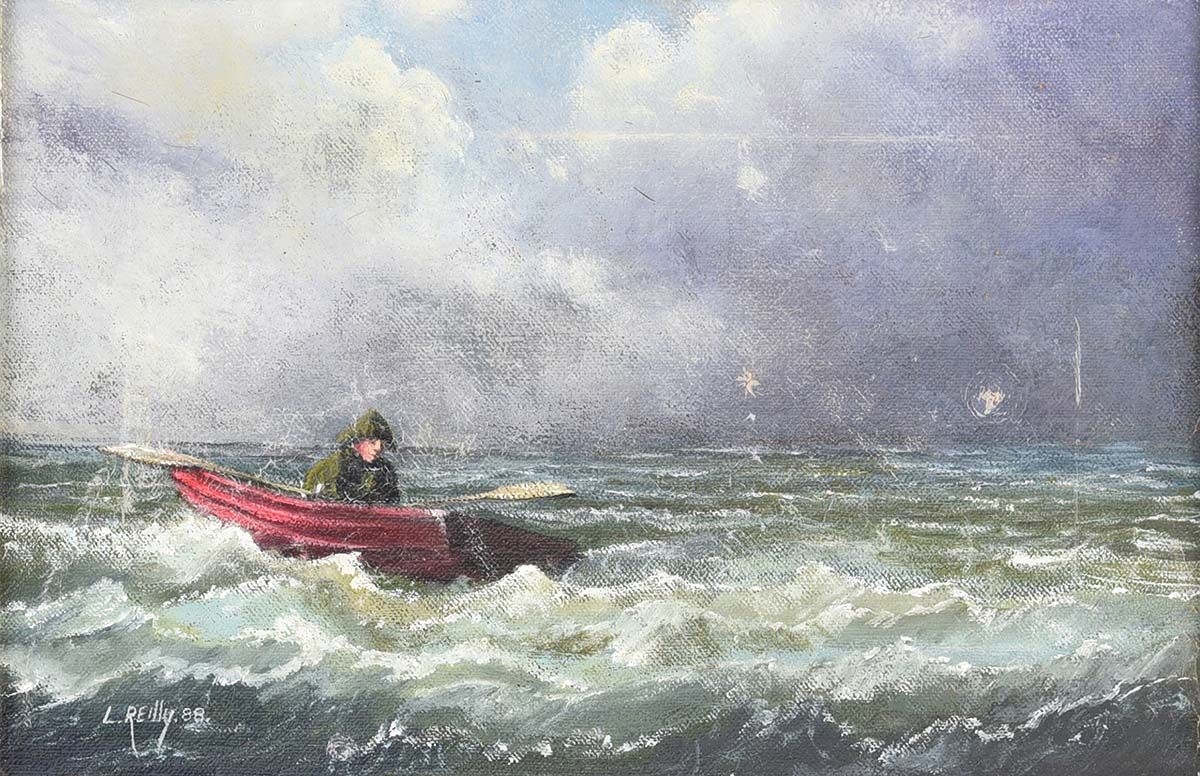 Liam Reilly | STORMY SEAS | MutualArt