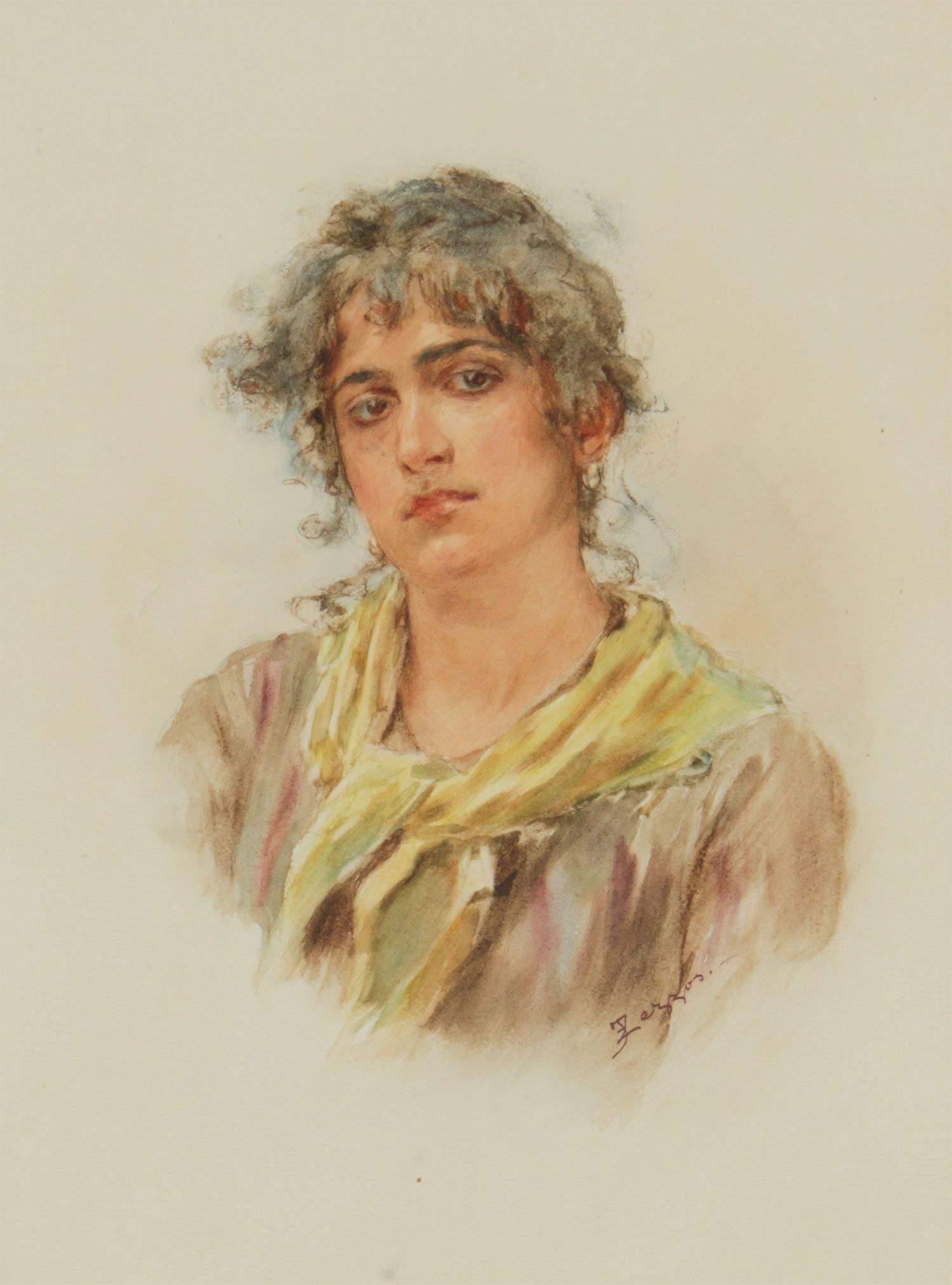 Alessandro Zezzos | VENETIAN GIRL | MutualArt