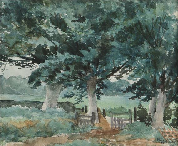 William Galloway | FIELD GATES (1882) | MutualArt