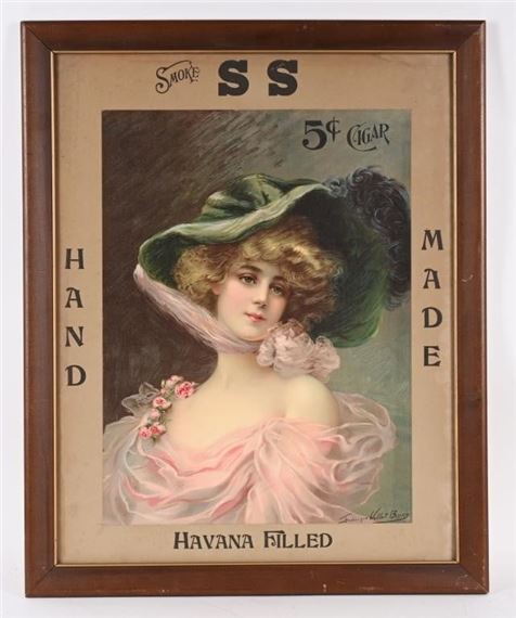 Frederique Vallet-Bisson | SMOKE SS CIGARS ADVERTISING | MutualArt