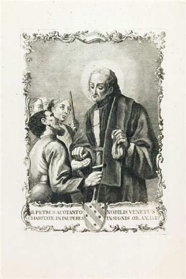 Francesco Bartolozzi | Remondini. BARTOLOZZI. Beato Pietro Acotanto ...