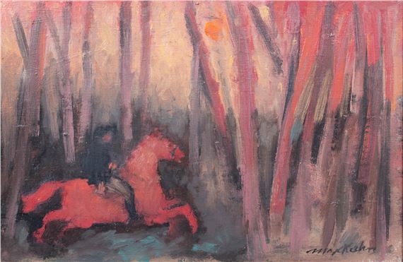 Max Kahn | WINTER RIDE (1902) | MutualArt