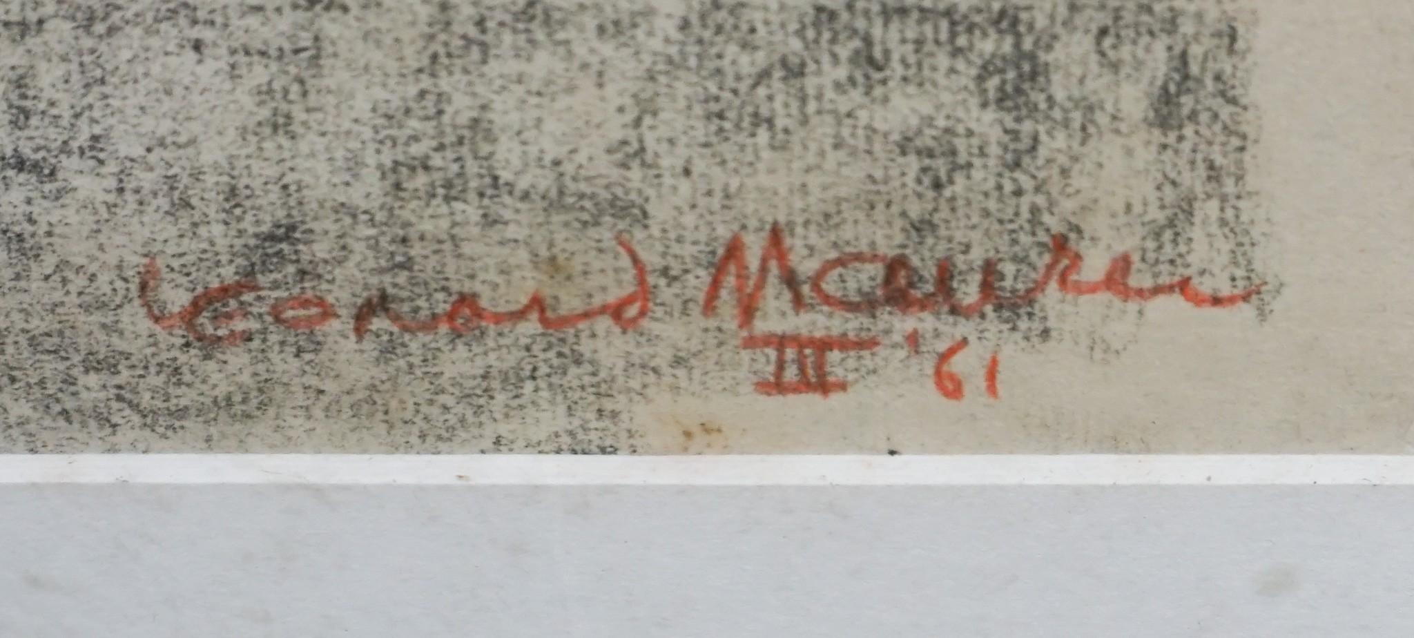 Leonard Maurer | Study of a Face (1961) | MutualArt