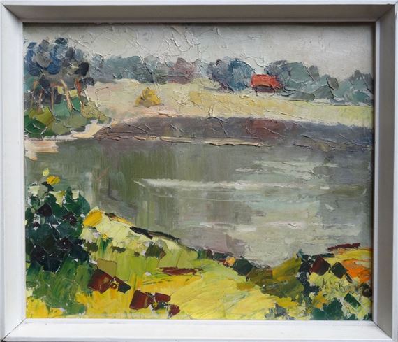 Mirdza Zeberga | Lake edge | MutualArt