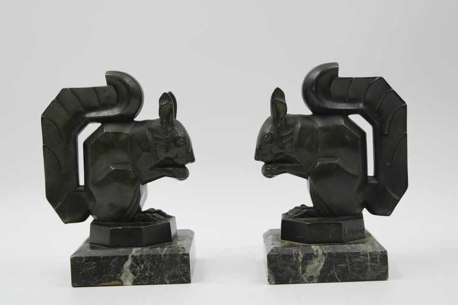 Max Le Verrier | Max LE VERRIER (1891-1973) Pair of squirrels... - Lot ...