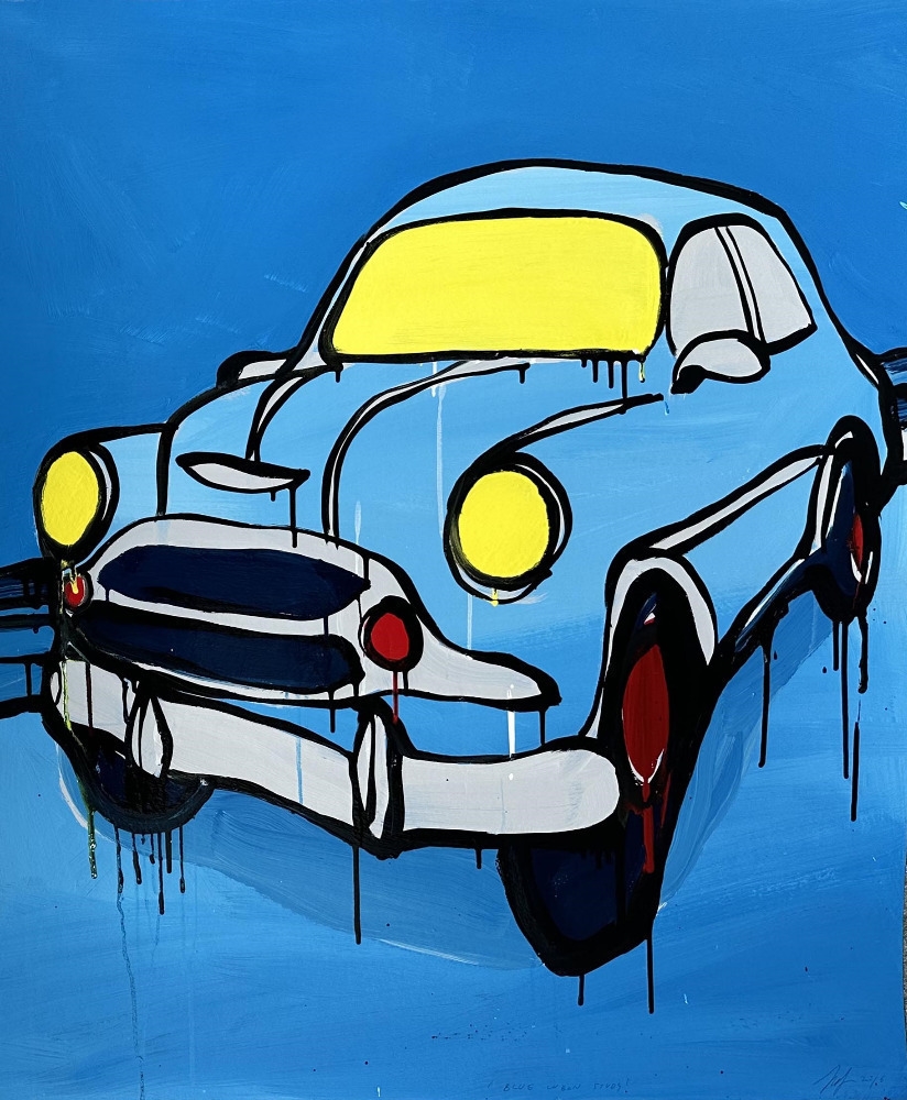 Jasper Knight | Blue Cuban Study 2016 (2016) | MutualArt