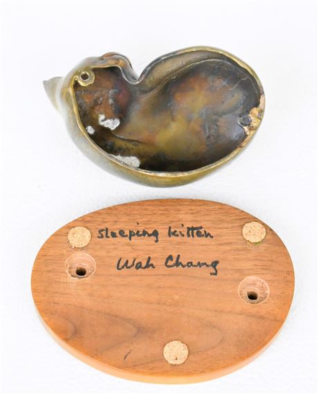 Wah Chang | Sleeping Kitten. | MutualArt