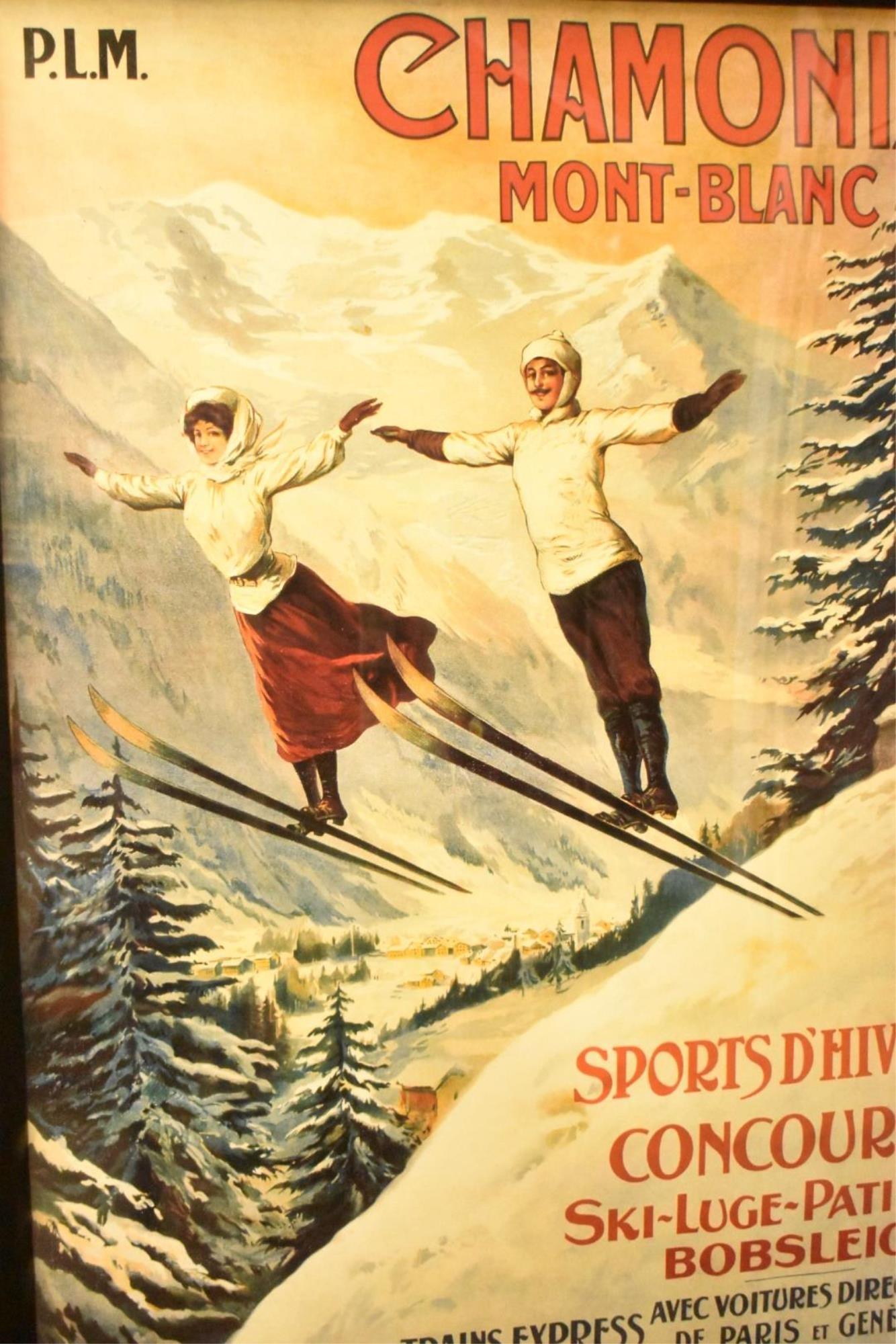 Francisco Tamagno | CHAMONIX MONT-BLANC SKI POSTER | MutualArt