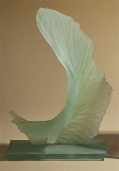 Matei Negreanu | Wave In sandblasted glass | MutualArt