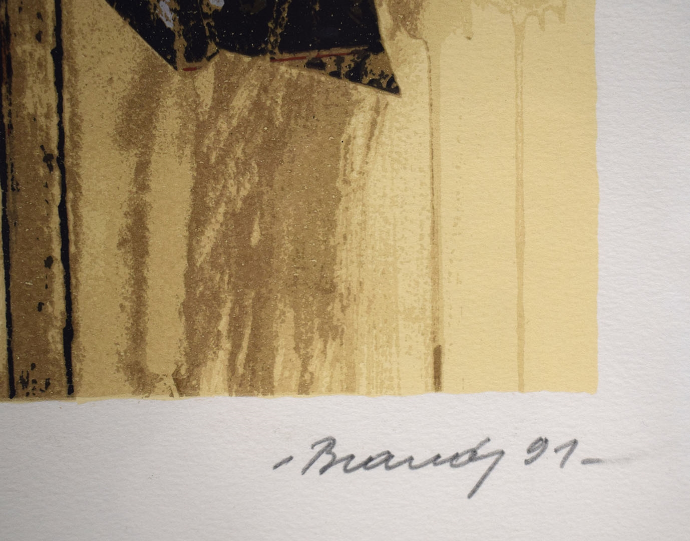 Robert Brandy | Lithographie sans titre | MutualArt