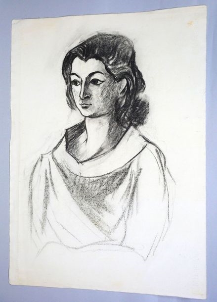 Nicole Marette | Suite of 10 drawings of portraits Gouache on paper ...