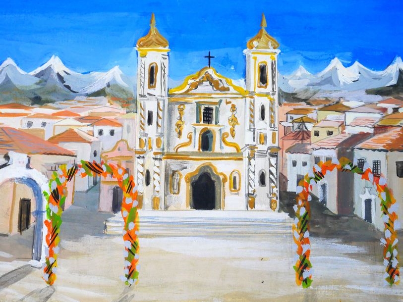 Nicole Marette | Suite of 7 drawings around the journey (Circa 1960 ...