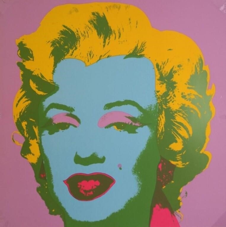 Andy Warhol | Andy Warhol (1928-1987) Screen print in color | MutualArt