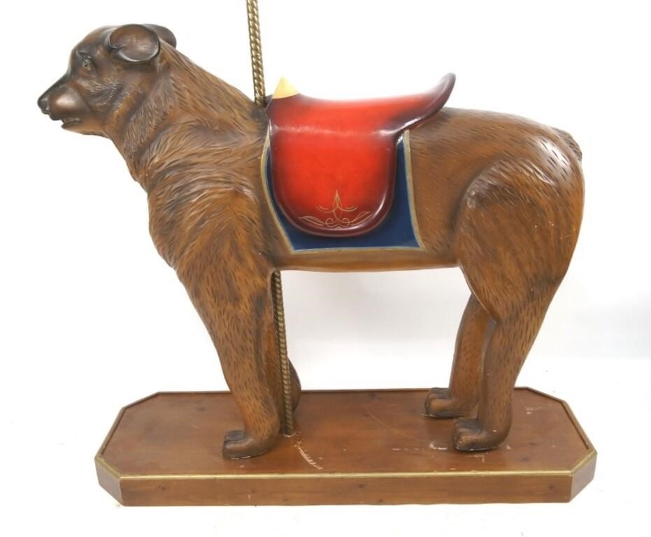 Friedrich Heyn | Frederich Heyn carousel Outside Row Stander Bear ...