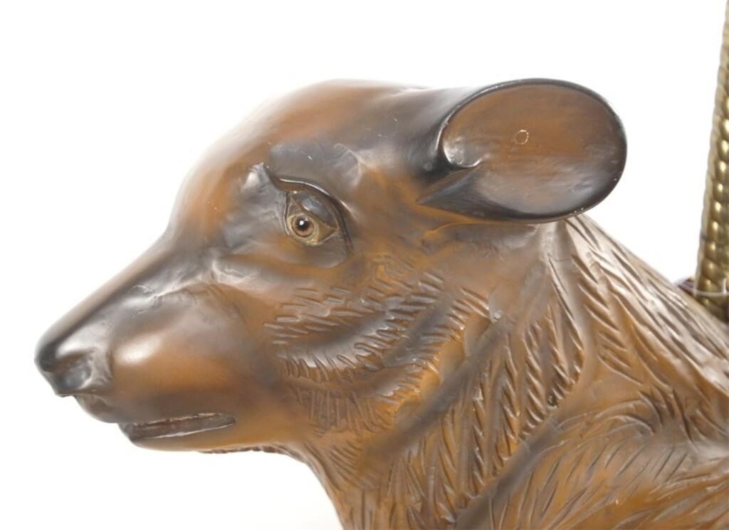 Friedrich Heyn | Frederich Heyn carousel Outside Row Stander Bear ...